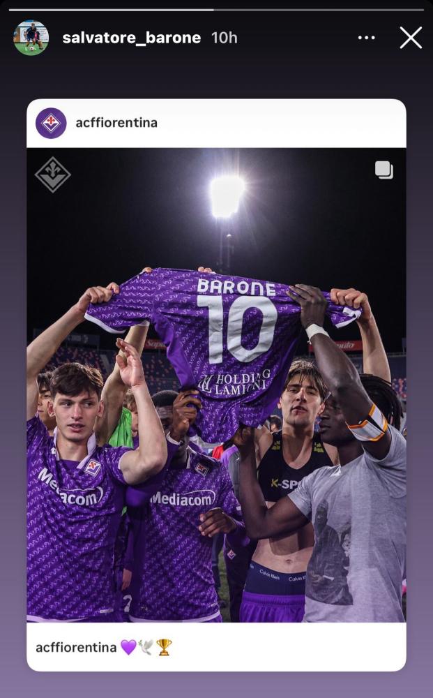 PRIMAVERA, Figli di Barone sui social: "Per te, Papà"