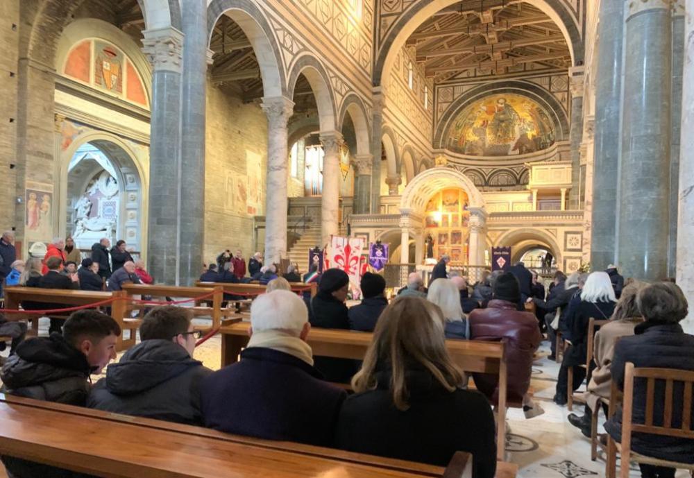 VIDEO FV, La bara di Harmin è arrivata a S. Miniato